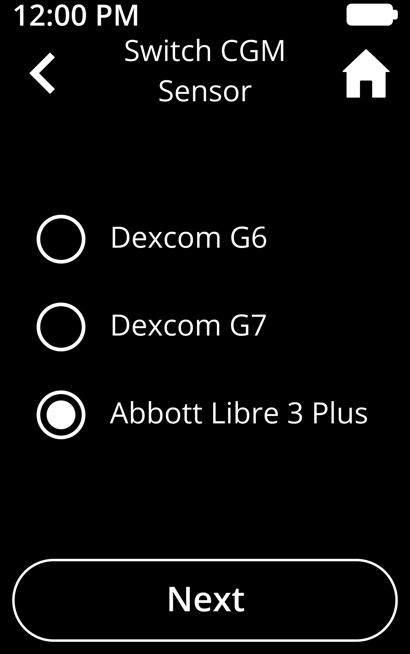 Pair the iLet Bionic Pancreas with FreeStyle Libre 3 Plus sensor